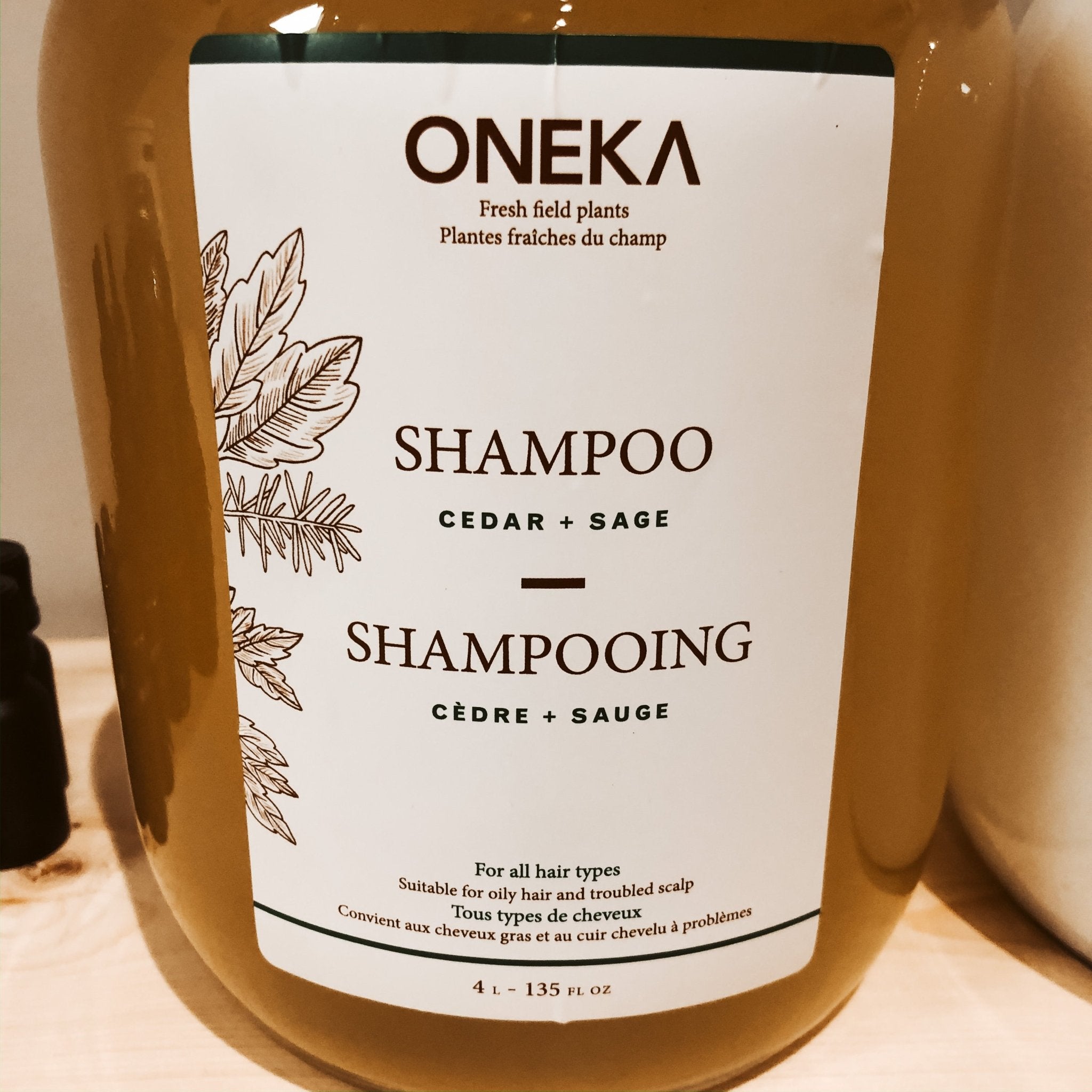 475G Oneka Shampoo - Cedar & Sage – The Alternative